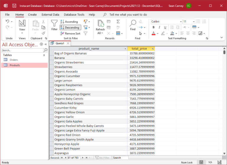SQL for accounting and finance professionals – Sean Carney