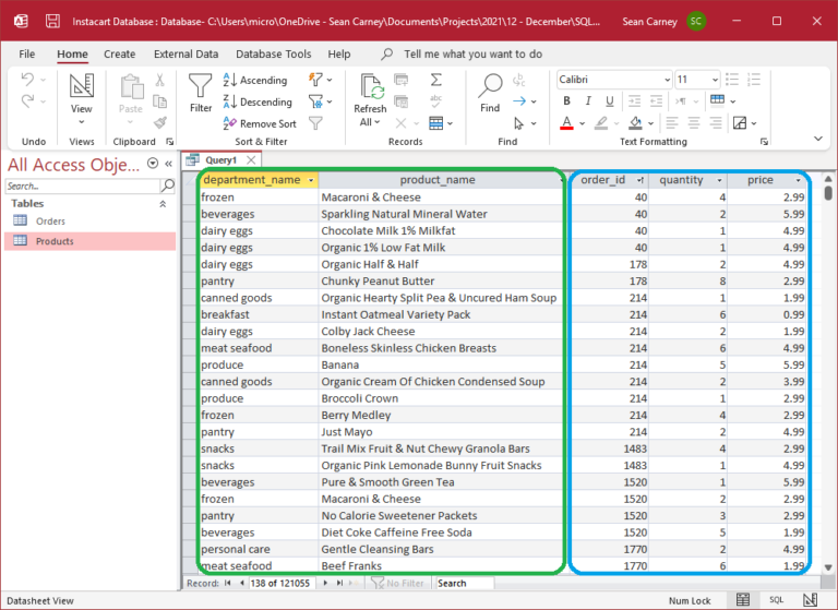 SQL for accounting and finance professionals – Sean Carney